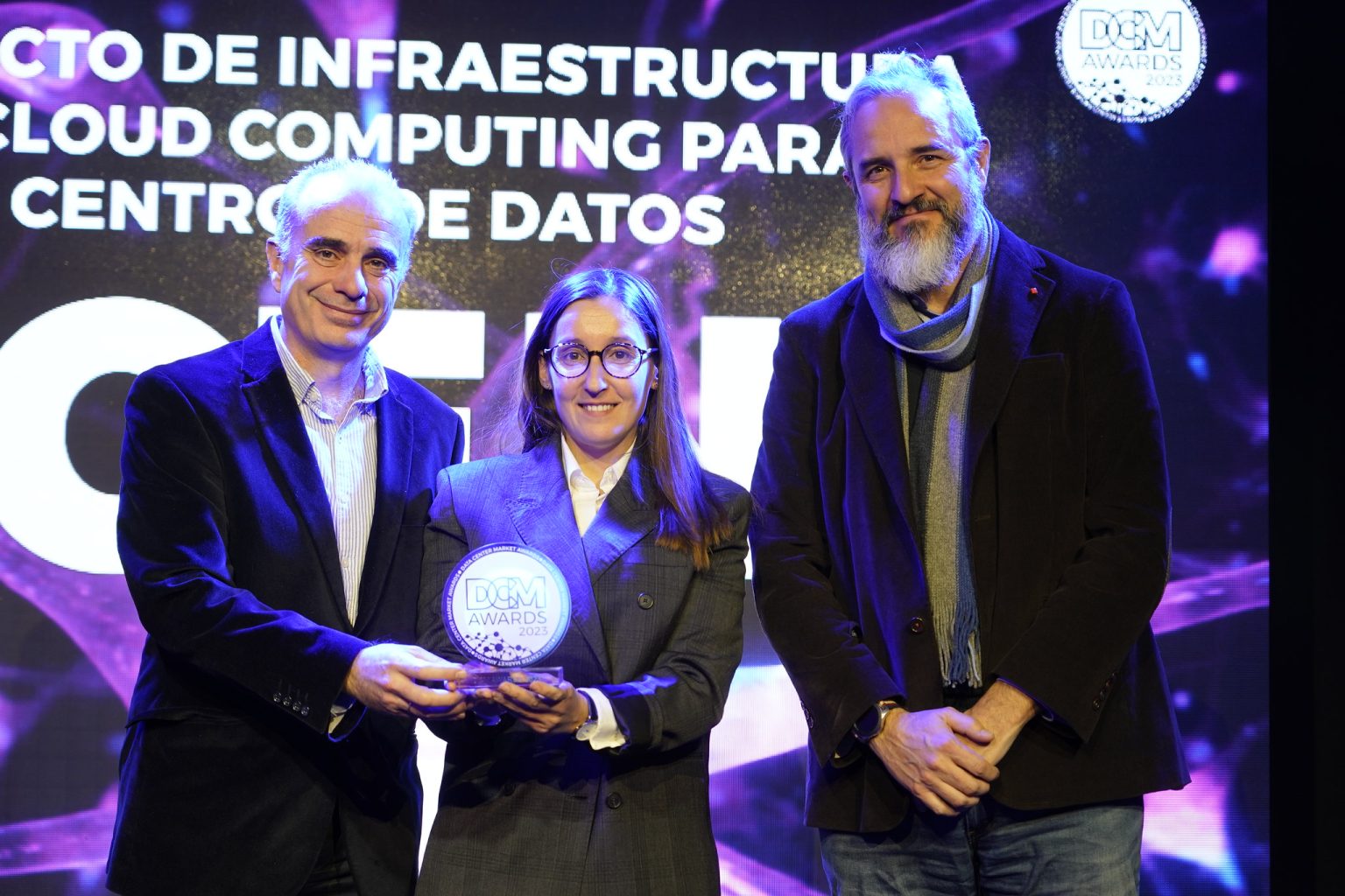 #DCMAwards23 acens recibe el galardón por su Proyecto de Infraestructura Cloud para Data Centers ...