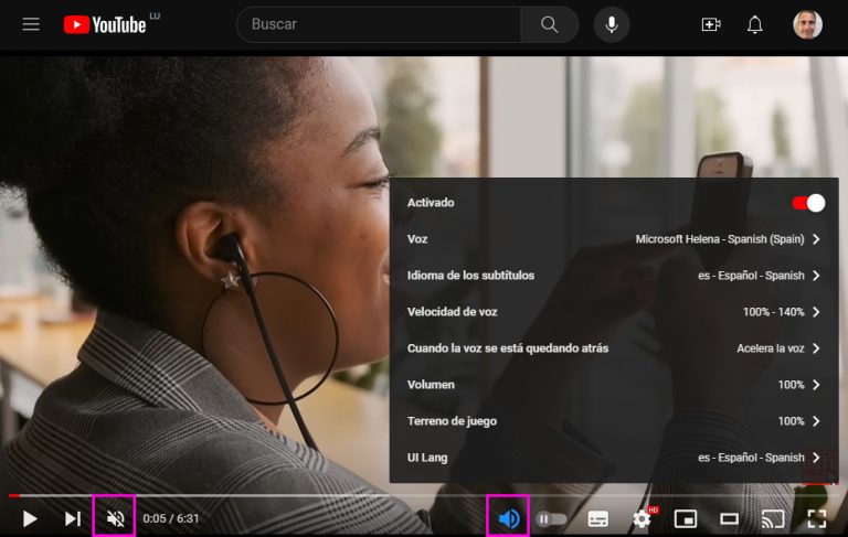 Traduce automáticamente los vídeos de YouTube a tu idioma - acens blog